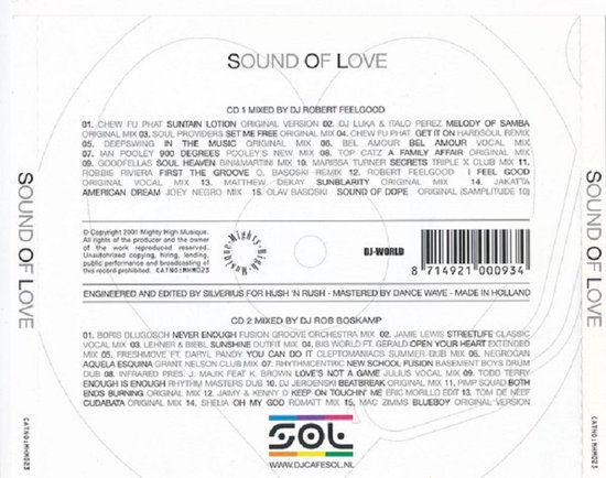 Sound Of Love, various artists | CD (album) | Muziek | bol
