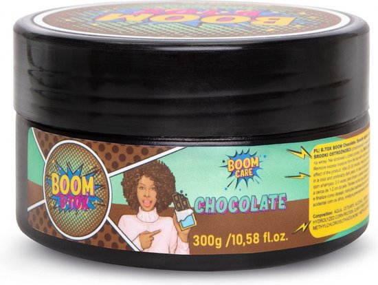 Boom Haar Reconstruction , Thuis BOTOX voor haar CHOCOLATE (Prestatie 5 ...