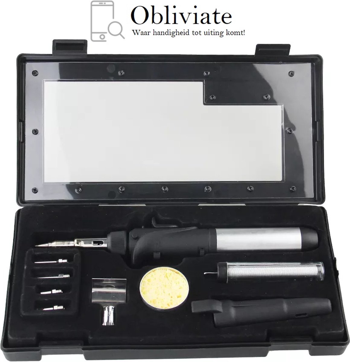 Obliviate Soldeerbout - Soldeerset met 6 verwisselbare punten ...