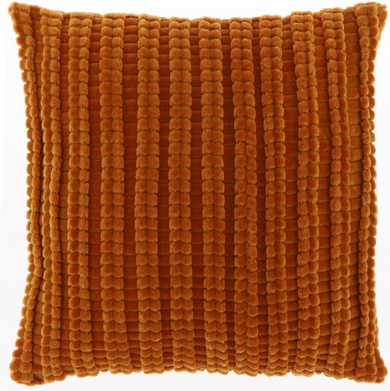 D- Unique Living - Kussen Dolf 45x45cm Terra | bol