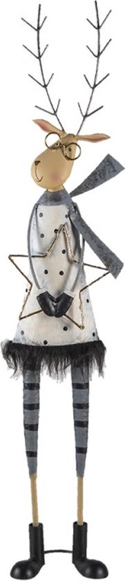 decoratie rendier 23x13x95cm | bol.com