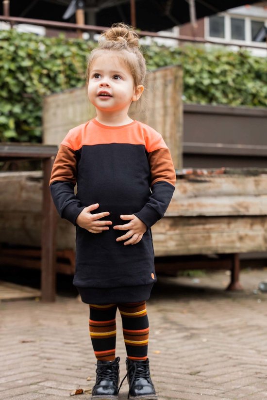 Quapi baby meisjes jurk Sanna Black | bol.com
