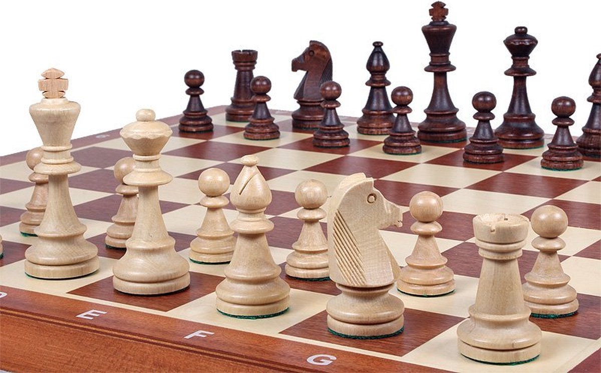 Chess the Game - Klassiek Schaakspel - Staunton schaakstukken ...