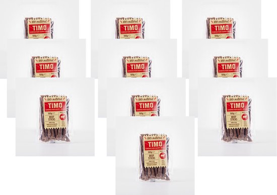 Timo Sticks 100 g - Hondensnacks - 10 x Rund | bol