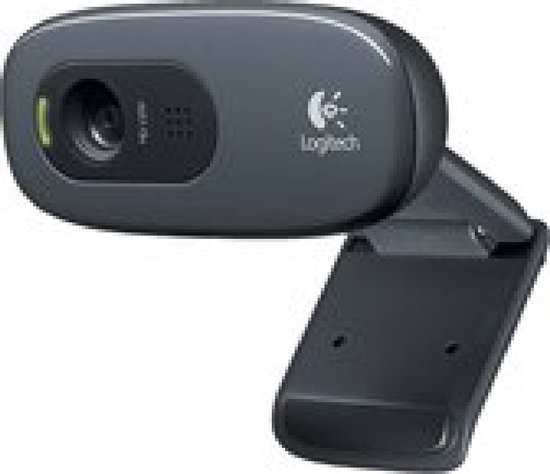 Logitech C270 - 720p HD Webcam - 3MP - Grijs | bol