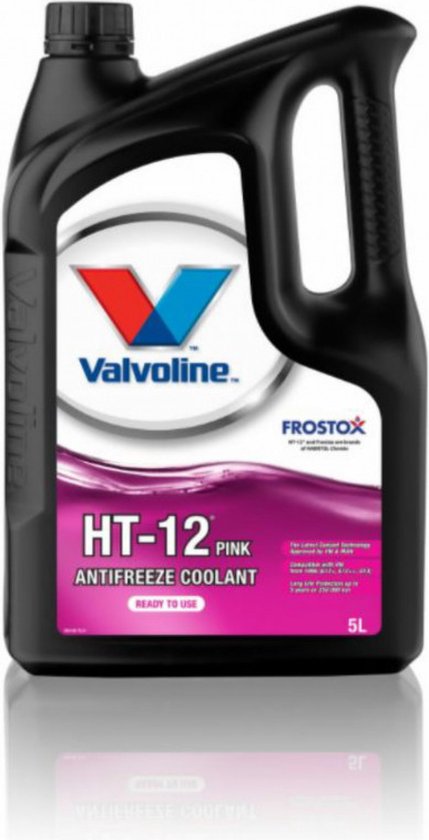 Valvoline HT-12 Antivries Coolant Roze Klaar Voor Gebruik | bol