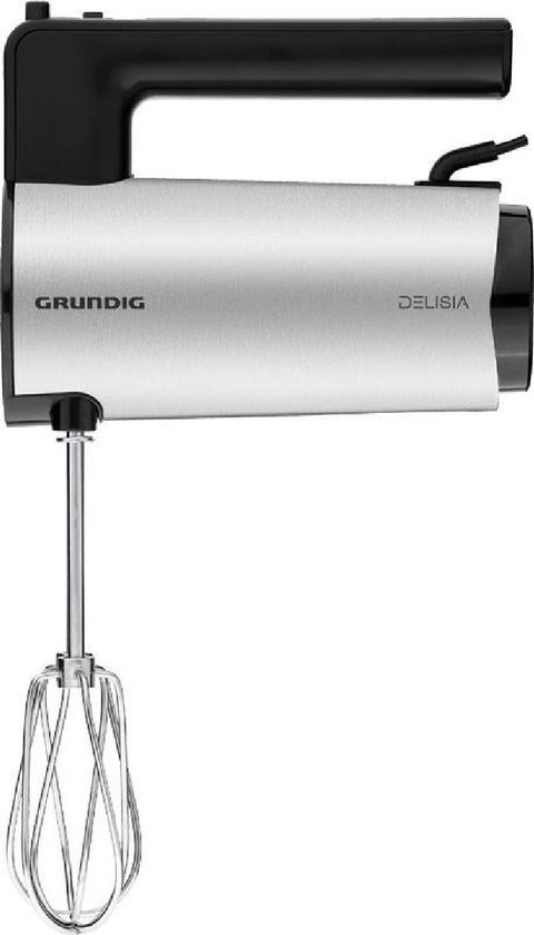 Grundig HM 7680 Handmixer 700 W RVS, Zwart | bol.com