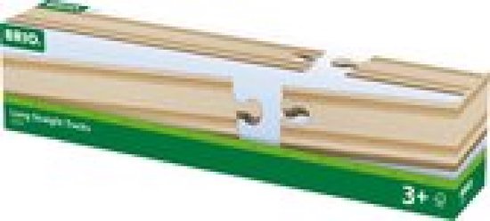 BRIO Lange rechte rails - 33341 | bol.com