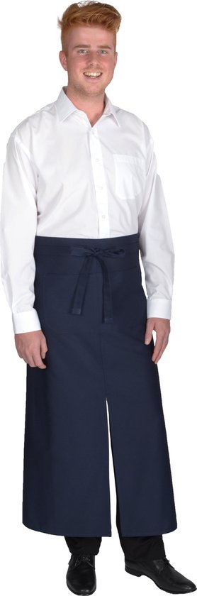 Link Kitchen Wear Franse sloof met split, rood. | bol.com