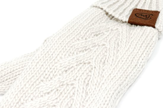 I'm Dutch - Gebreide Wanten Iceland - creme - wanten voor dames ...