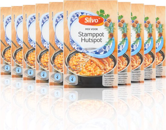 Silvo® | 10 x Mix voor Hutspot 25 gram | kruidenmix voor stamppot ...