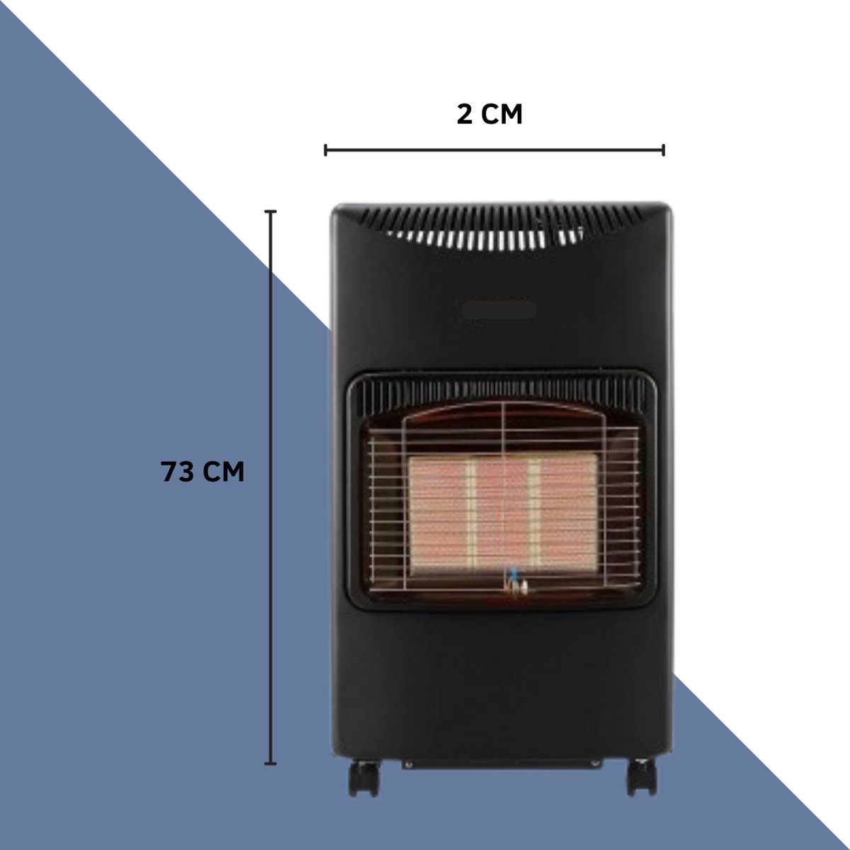 Thuys Gaskachel Camping - Gaskachels op Gasfles - Propaan Gasverwarming ...