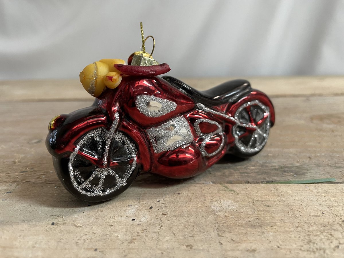 Crazy kerstbal motor afmeting 12 x 6 x 4 cm | bol.com