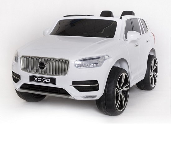 VOLVO XC90, elektrische kinderauto, rubberen banden, leder zitje en ...