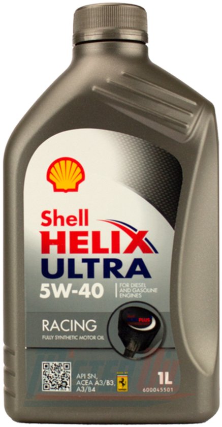 Motorolie Shell Helix Ultra Racing 5W40 - 1L ACEA A3/B3 | bol.com