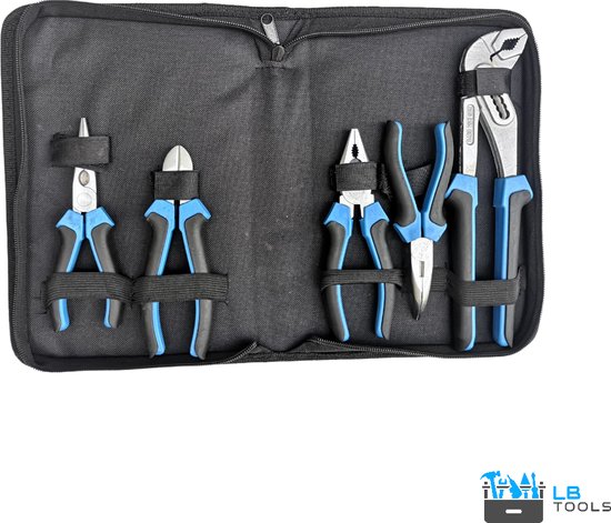 LB Tools Tangen set in etui (5 st) | bol.com