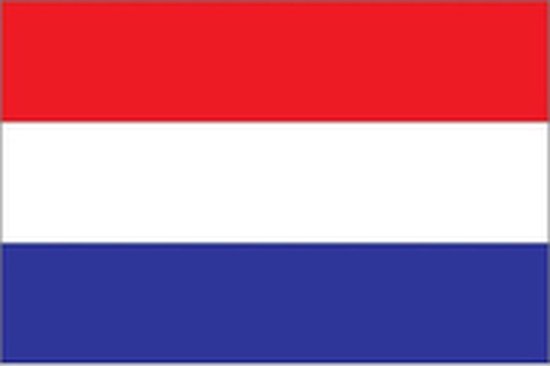 Vlag Nederland - Rood / Wit / Blauw - Polyester - 150 x 90 cm - NL ...