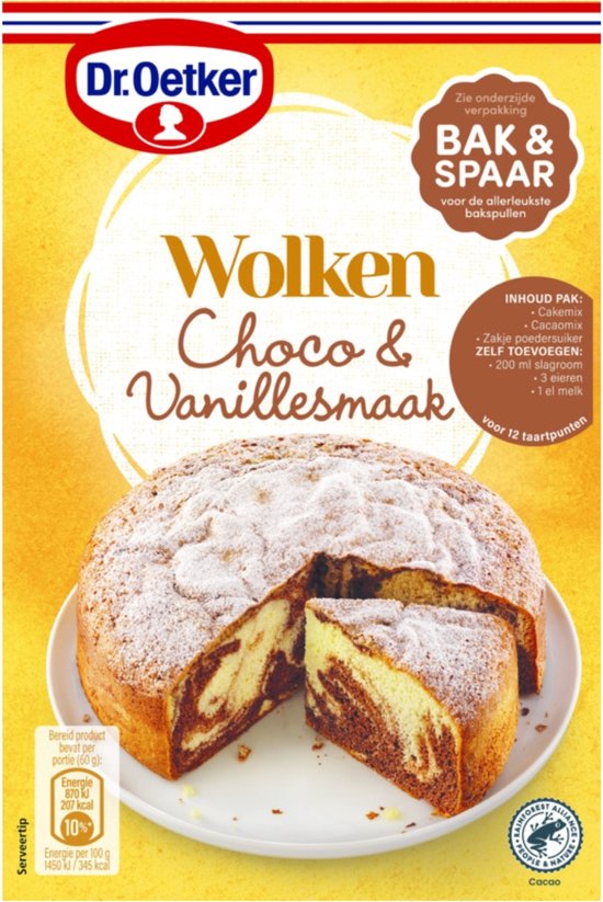 Dr. Oetker Wolken Vanille Chocolade | bol