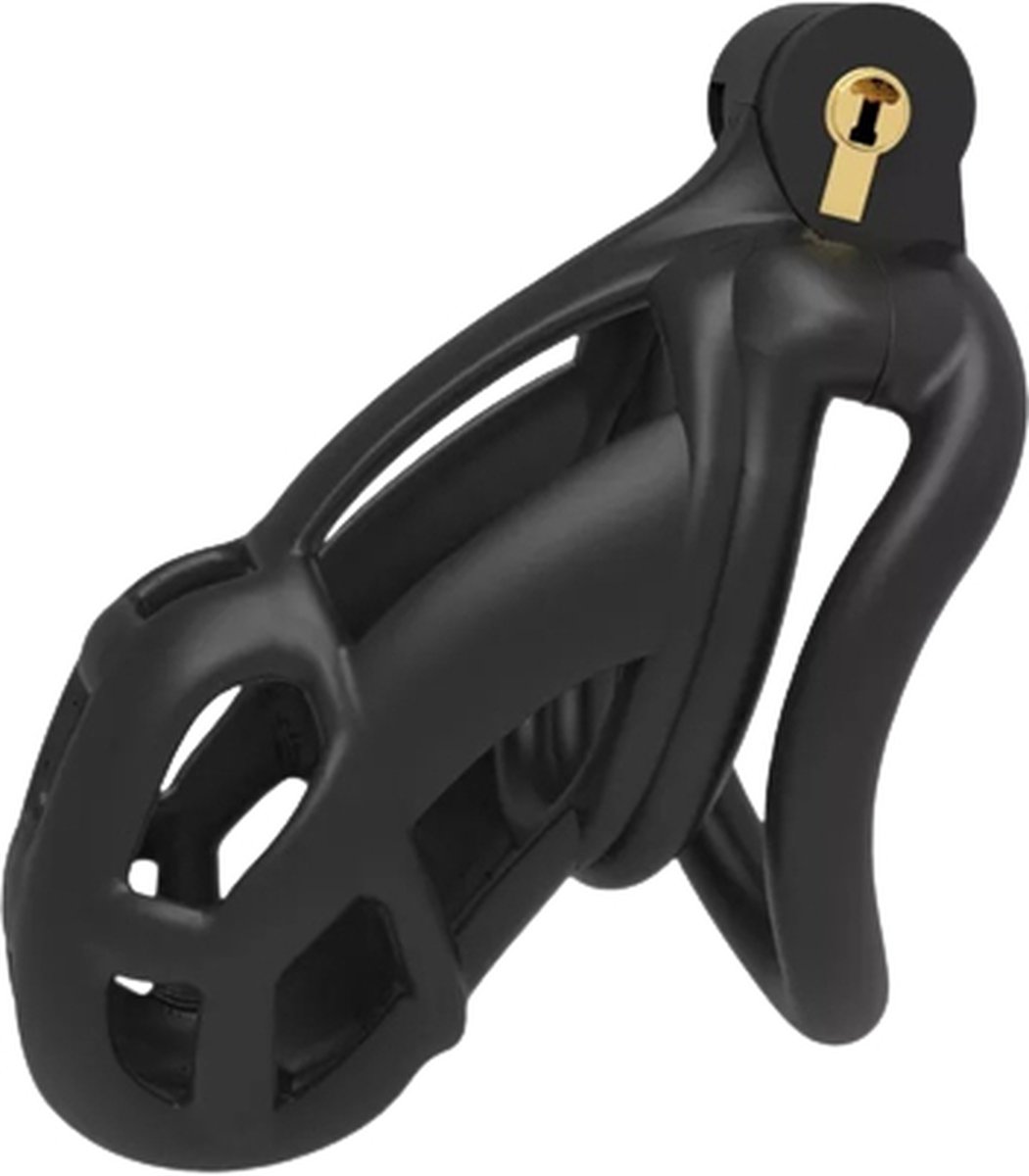 SissyMarket - The Feminizer V2 - Zwart - Medium - Peniskooi - Chastity ...