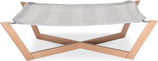 WUFY TACO Hangmat - Hondenmand - Hondenbed - met houten frame en ...