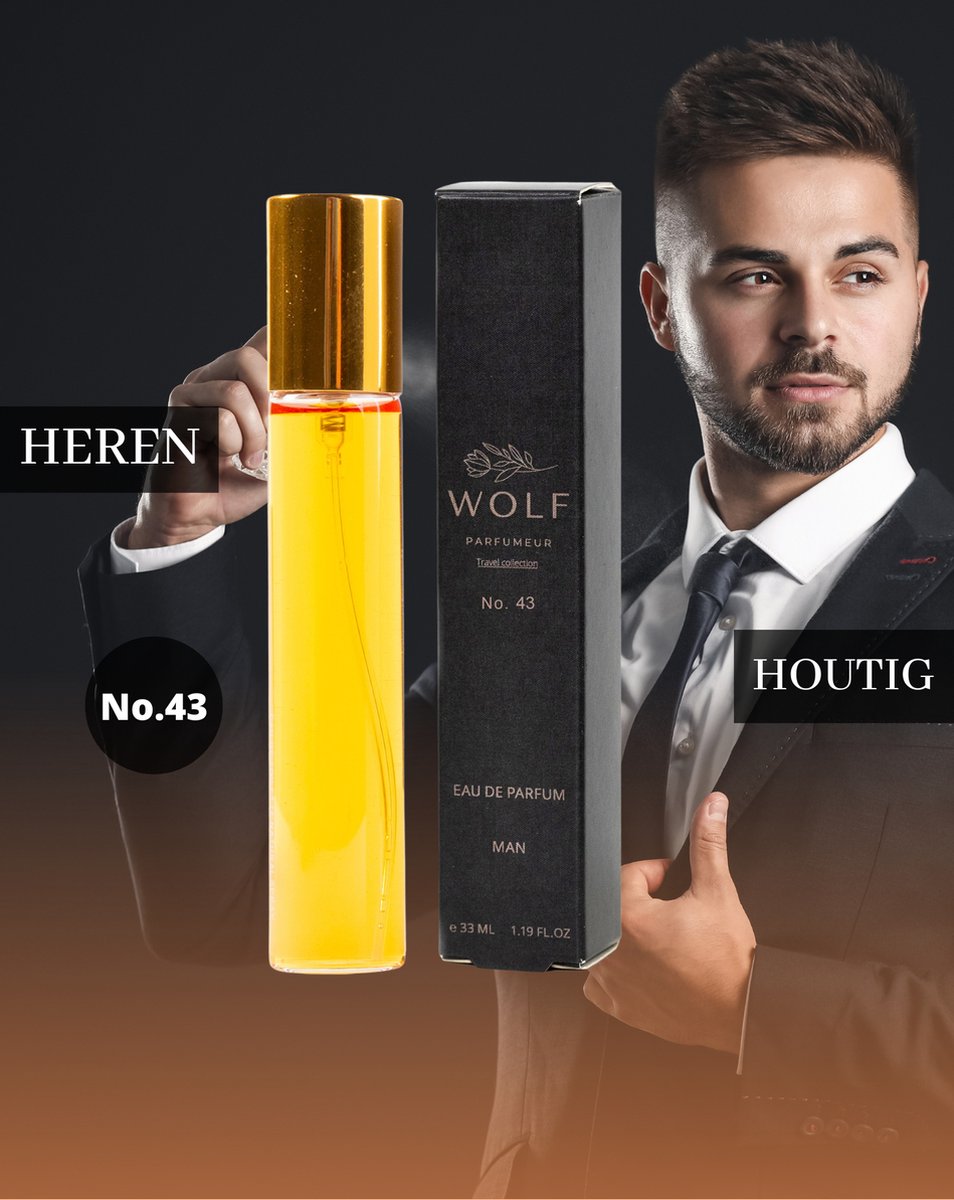 Wolf Parfumeur Travel Collection No.43 - Een elegante & intense ...