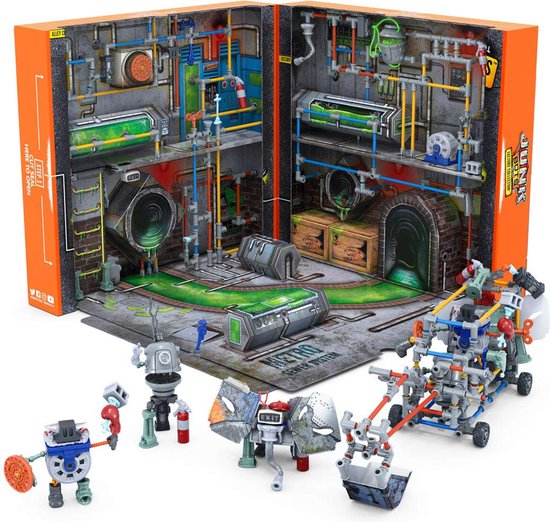 HEXBUG JUNKBOTS Large Factory Habitat - Metro Sewer System | Games | bol
