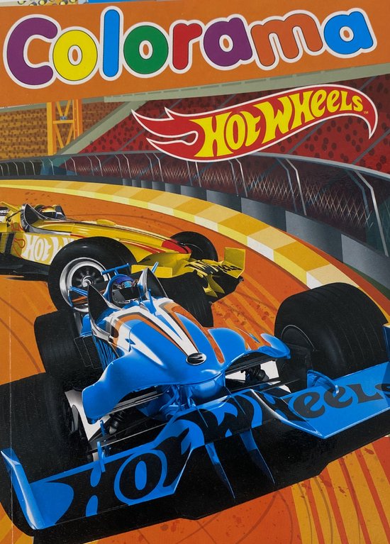 Colorama - Hot Wheels Race Boek - Formule 1 - Coloring Book - 48 pages ...