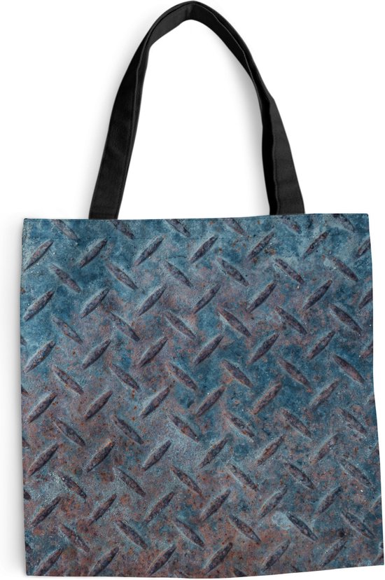 Schoudertas - Strandtas - Shopper Structuur - IJzer - Roest - 45x45 cm ...