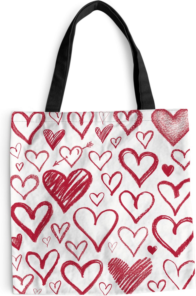 Schoudertas - Strandtas - Shopper Een illustratie met verschillende ...