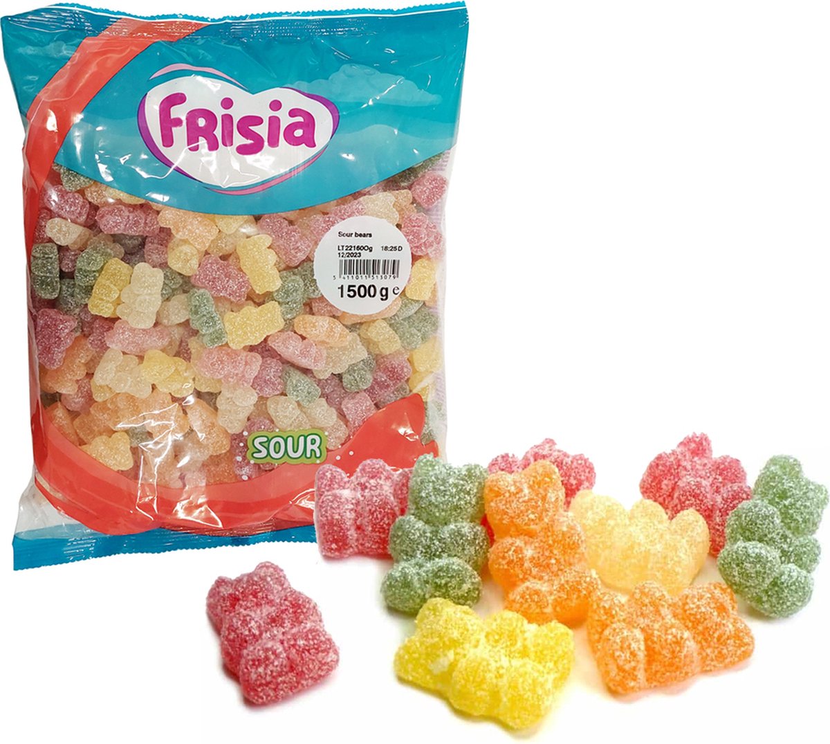 Frisia Zure Beertjes - 1,5 kilo | bol