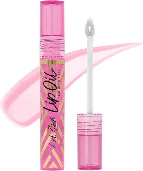 La Girl Lip Oil Nourishing Gloss Sheer Strawberry Bol