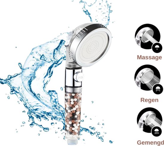 EHEH® Ionische Douchekop - Waterbesparende Douchekop - Tot 50% ...