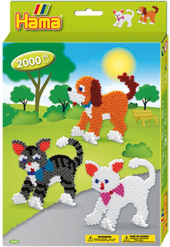 Hama Dog And Cats 2000stuks | bol