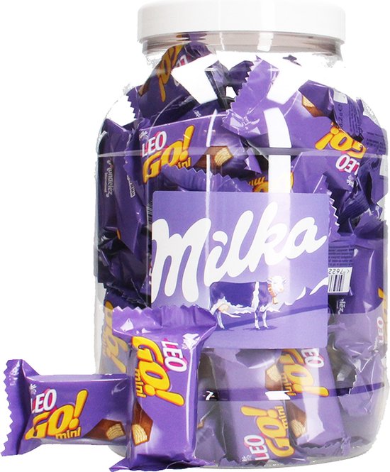 Milka LEO Go Mini chocolade - 1000 gram | bol.com