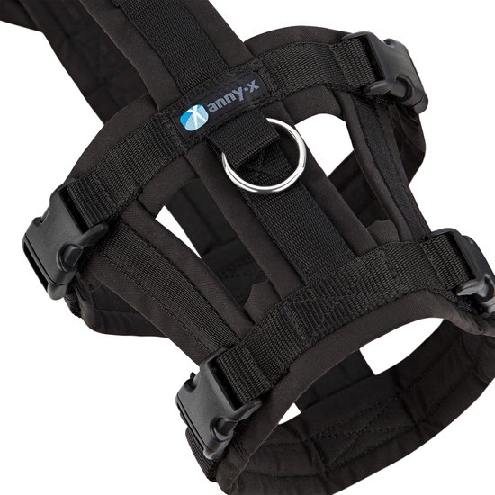 Harnais pour chien Annyx Safety noir taille S adapté à un tour de ...