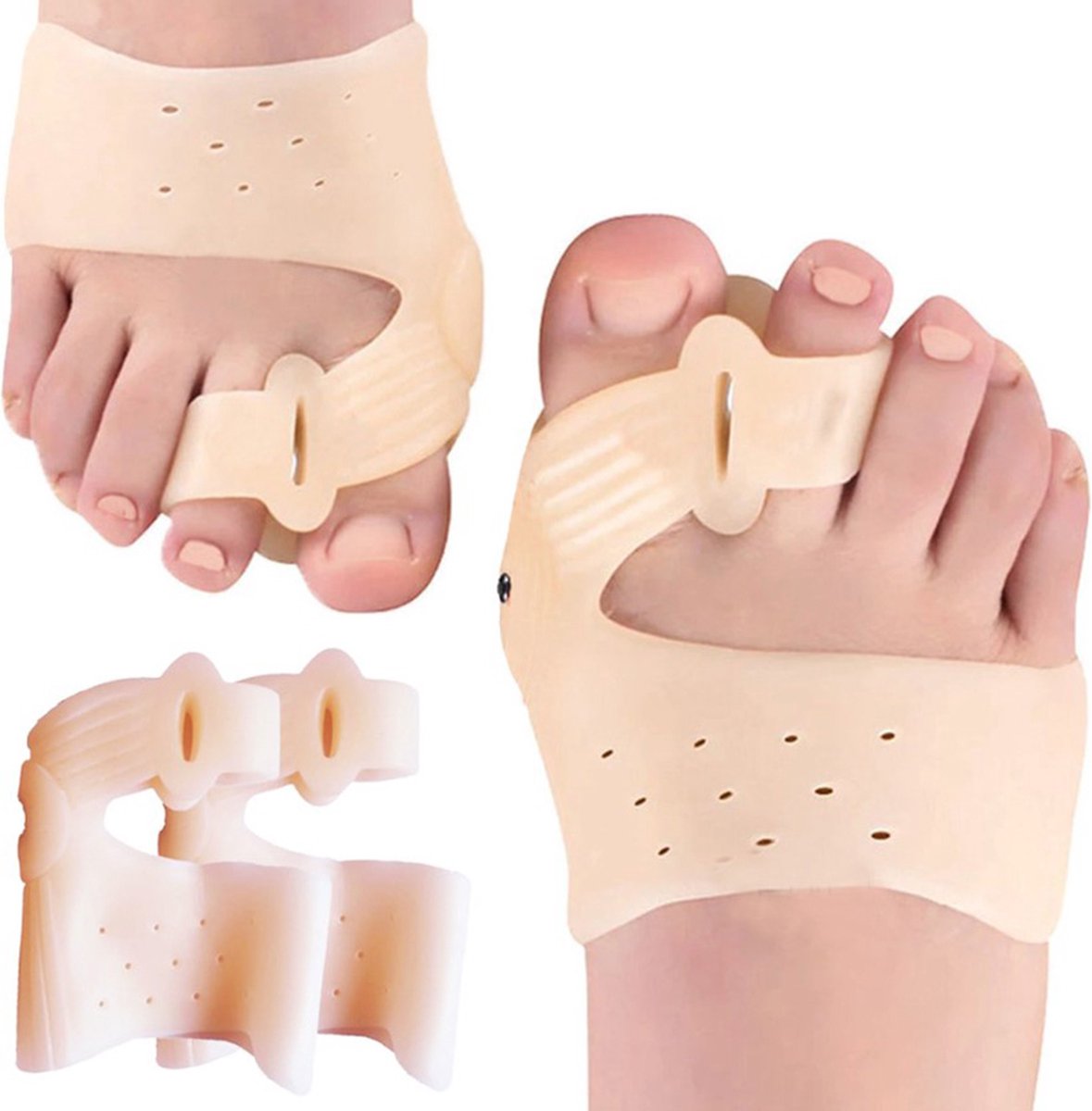 Teenspreider -Knobbel teen corrector | eeltknobbel - Teen rechtzetten ...