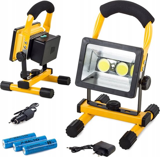 Swinn - Bouwlamp - 30W - 360 graden - IP65 - Mini Werklamp - Draagbare ...