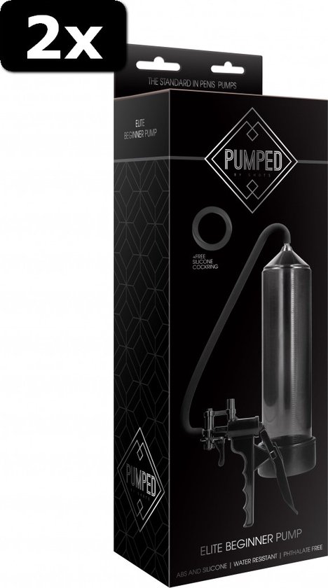 2x Elite Beginner Pump - Black | bol.com