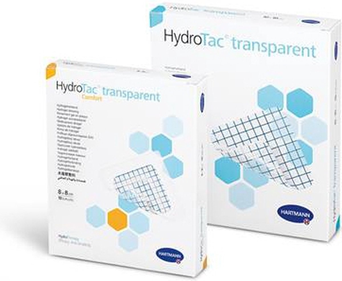 Hartmann - Hydrotac - transparant hydrogelverband - 5 x 7,5 cm | bol.com