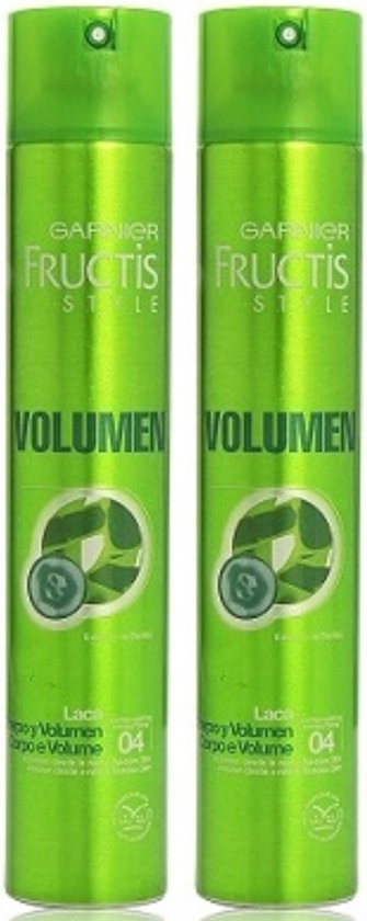 Garnier Fructis Style Volume Haarspray Voordeelbundel - 2 x 400 ml ...