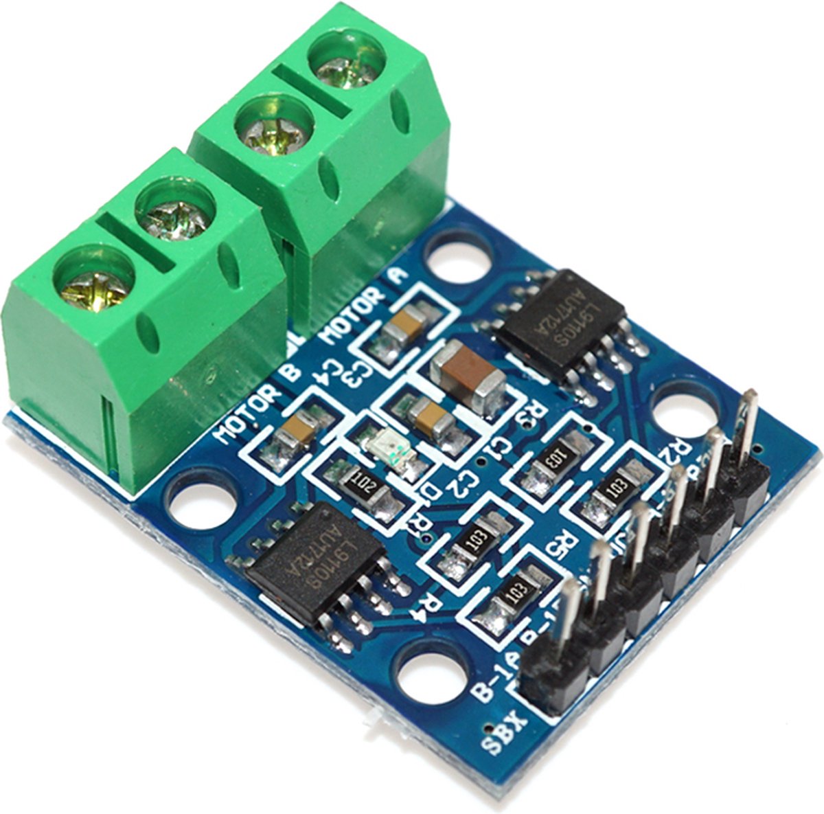 Motor driver module HG7881CP Dual H-Bridge | bol.com