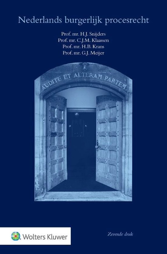 Nederlands burgerlijk procesrecht | 9789013169768 | Boeken | bol