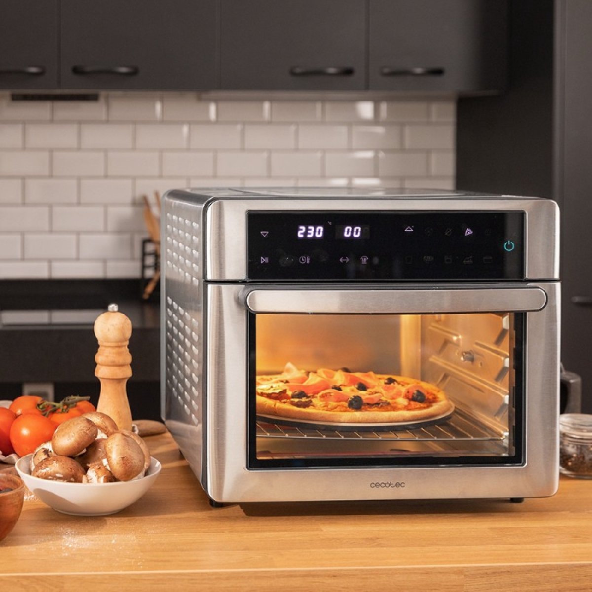 Convection Oven Cecotec Bake&Fry 2500 Steel Touch | bol.com