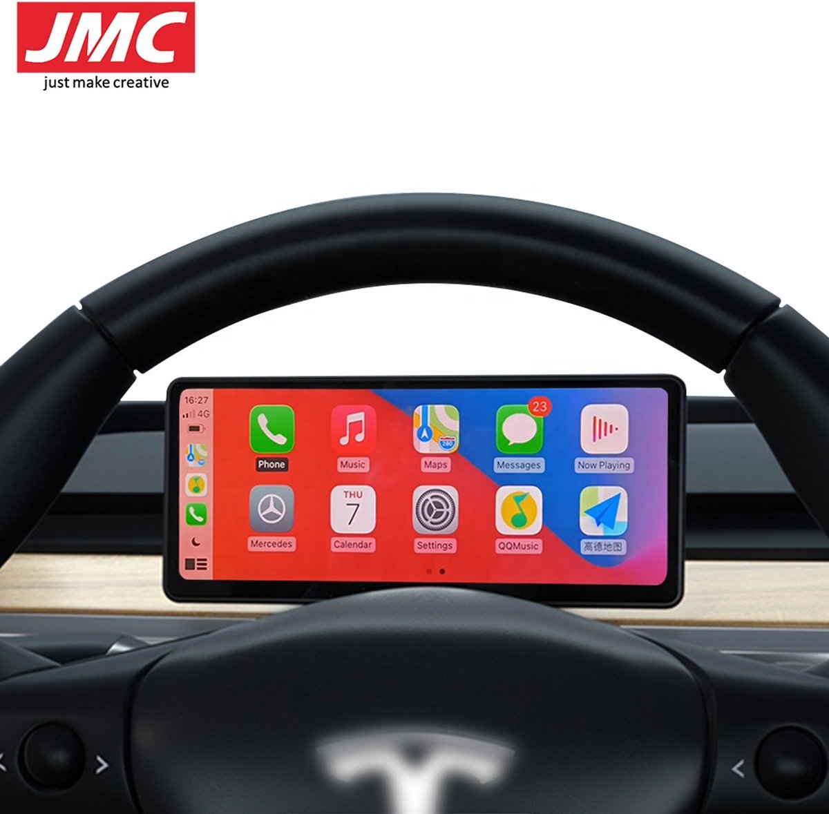 Écran Tesla Carplay pour Model 3 et Model Y - HUD 9 pouces - Apple ...