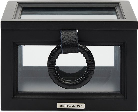 Riviera Maison Vitrine box - The Gallery Display Box - Zwart - Maat S ...