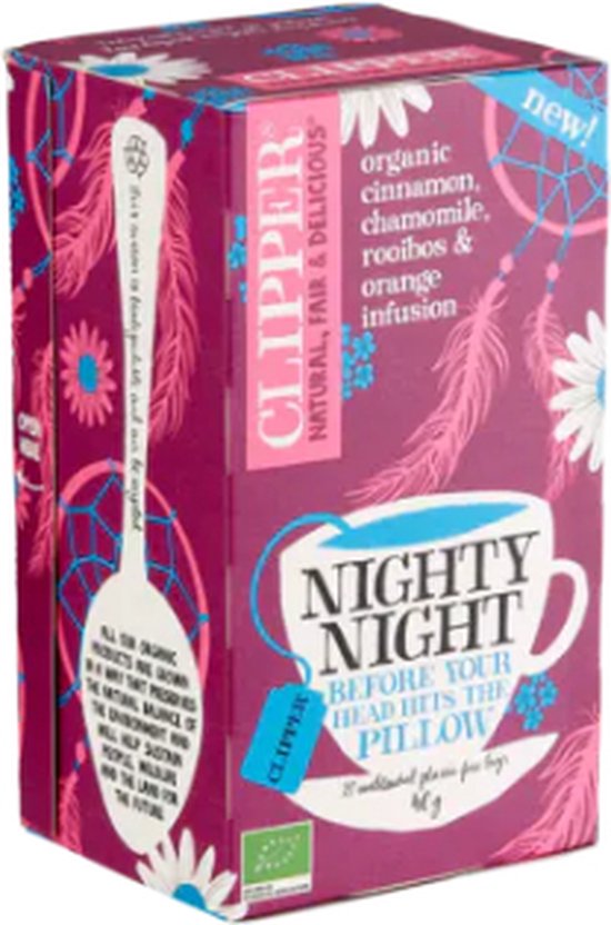 Clipper Thee - Nighty Night - 20 Zakjes | bol