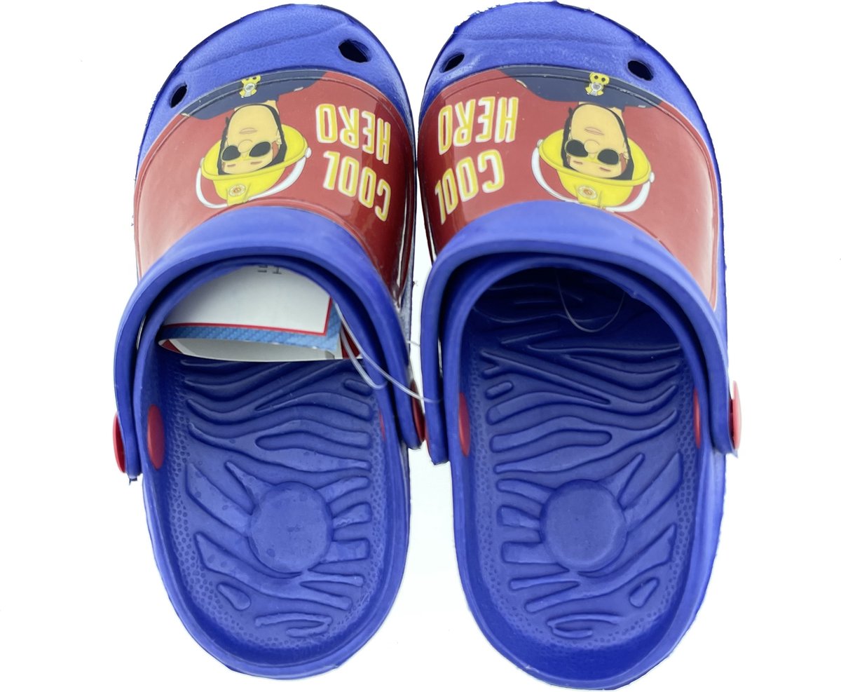 Brandweerman Sam - Crocs (donkerblauw) Maat 28 / 29 | bol.com