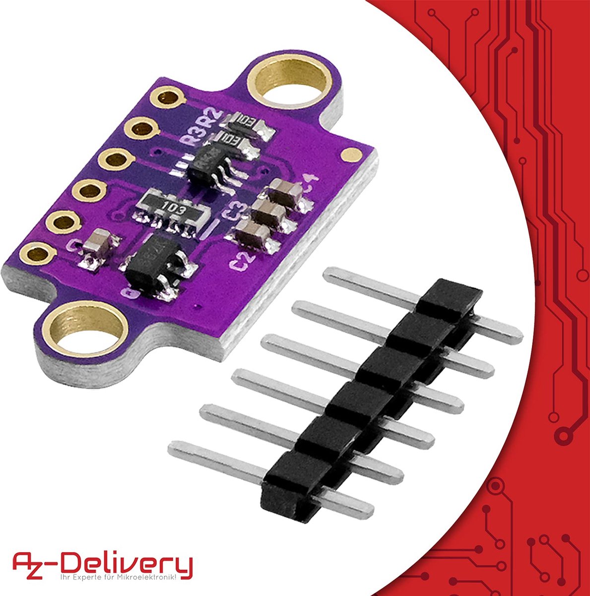 AZDelivery VL53L0X Capteur de télémétrie laser à temps de vol (ToF ...