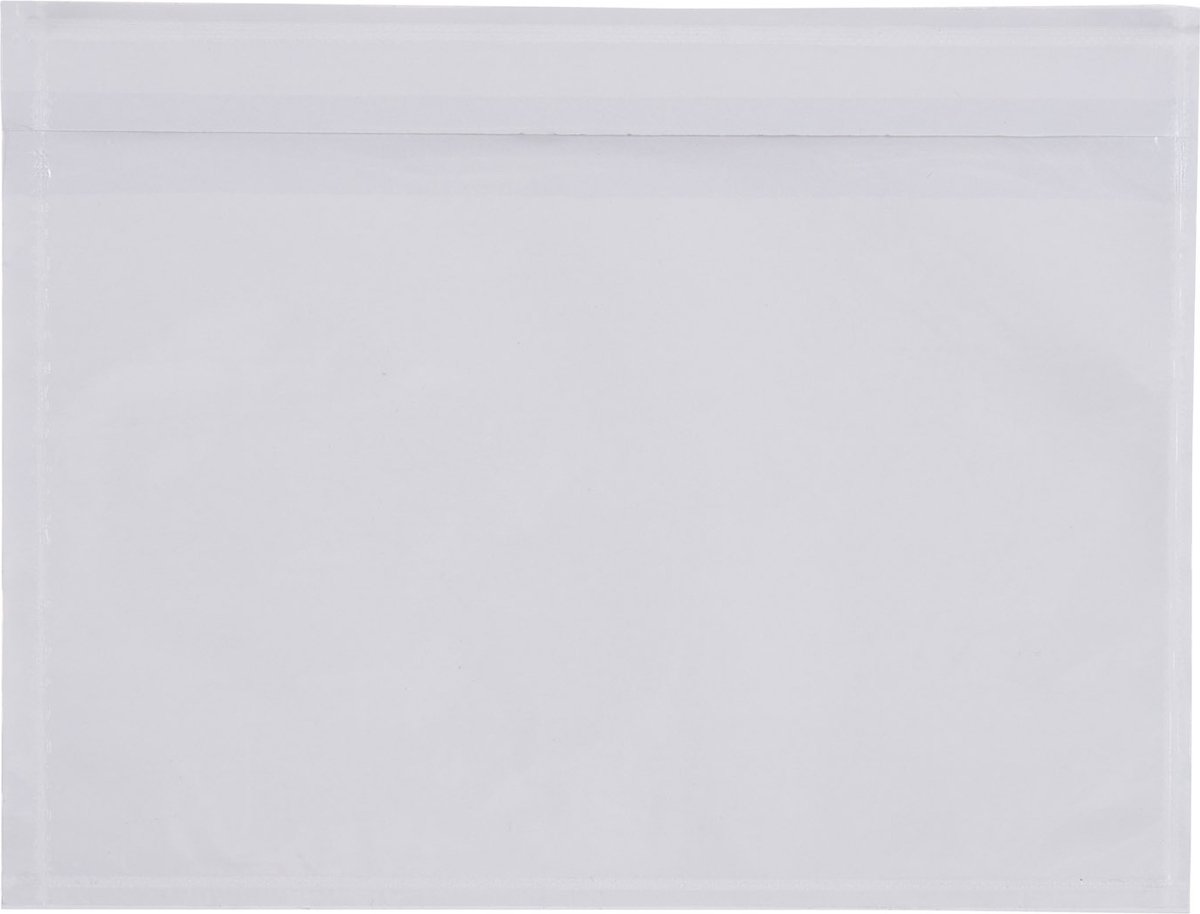 Paklijstenvelop - 235 x 175 mm - C5 - 100 stuks. | bol