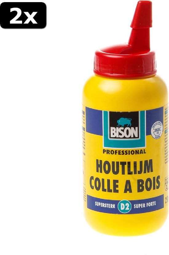 2x Houtlijm 250 g | bol.com